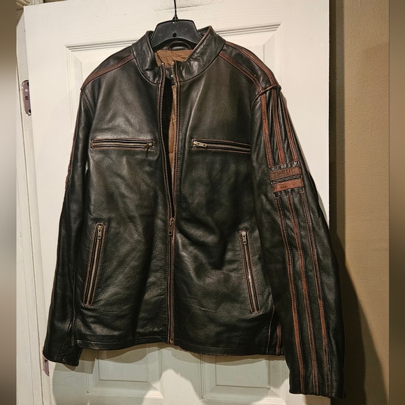 Black Rivet | Jackets & Coats | Black Rivet Leather Jacket | Poshmark